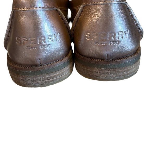 Sperry | Shoes | Sperry Topsider Rose Gold Seaport Leather Penny Loafer ...